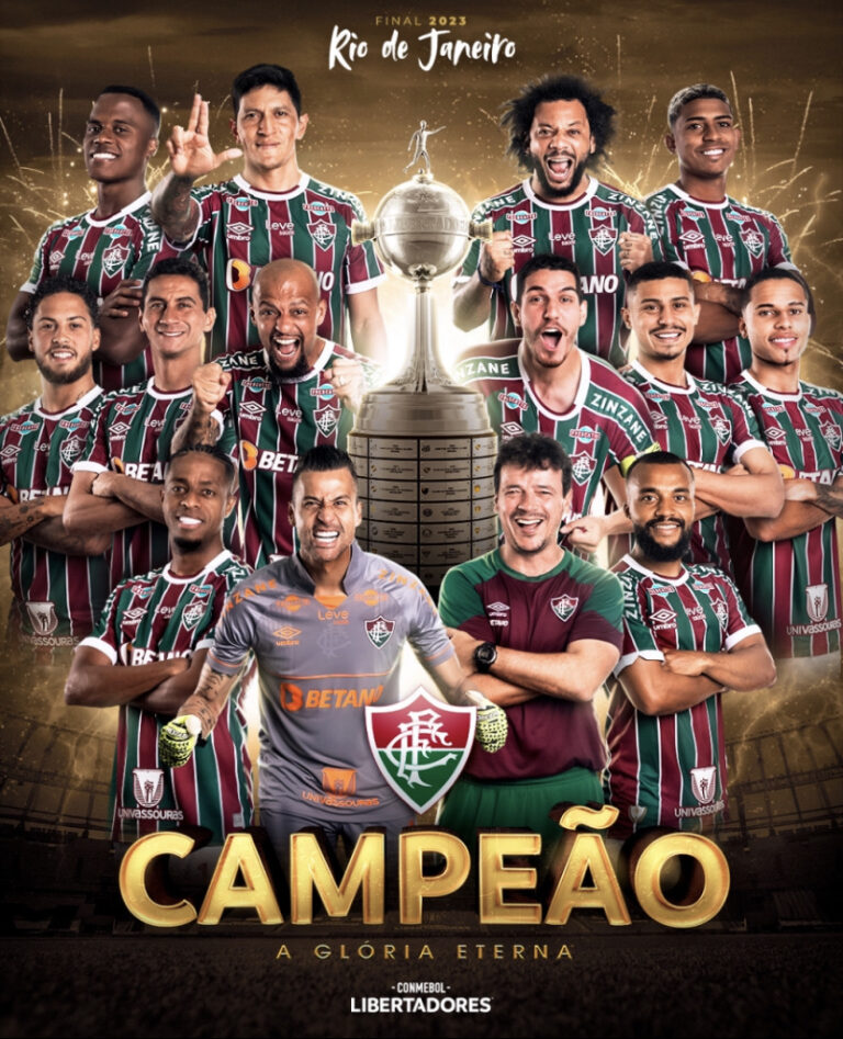 Fluminense é Campeão Da Conmebol Libertadores 2023 Portal Dos Campeões